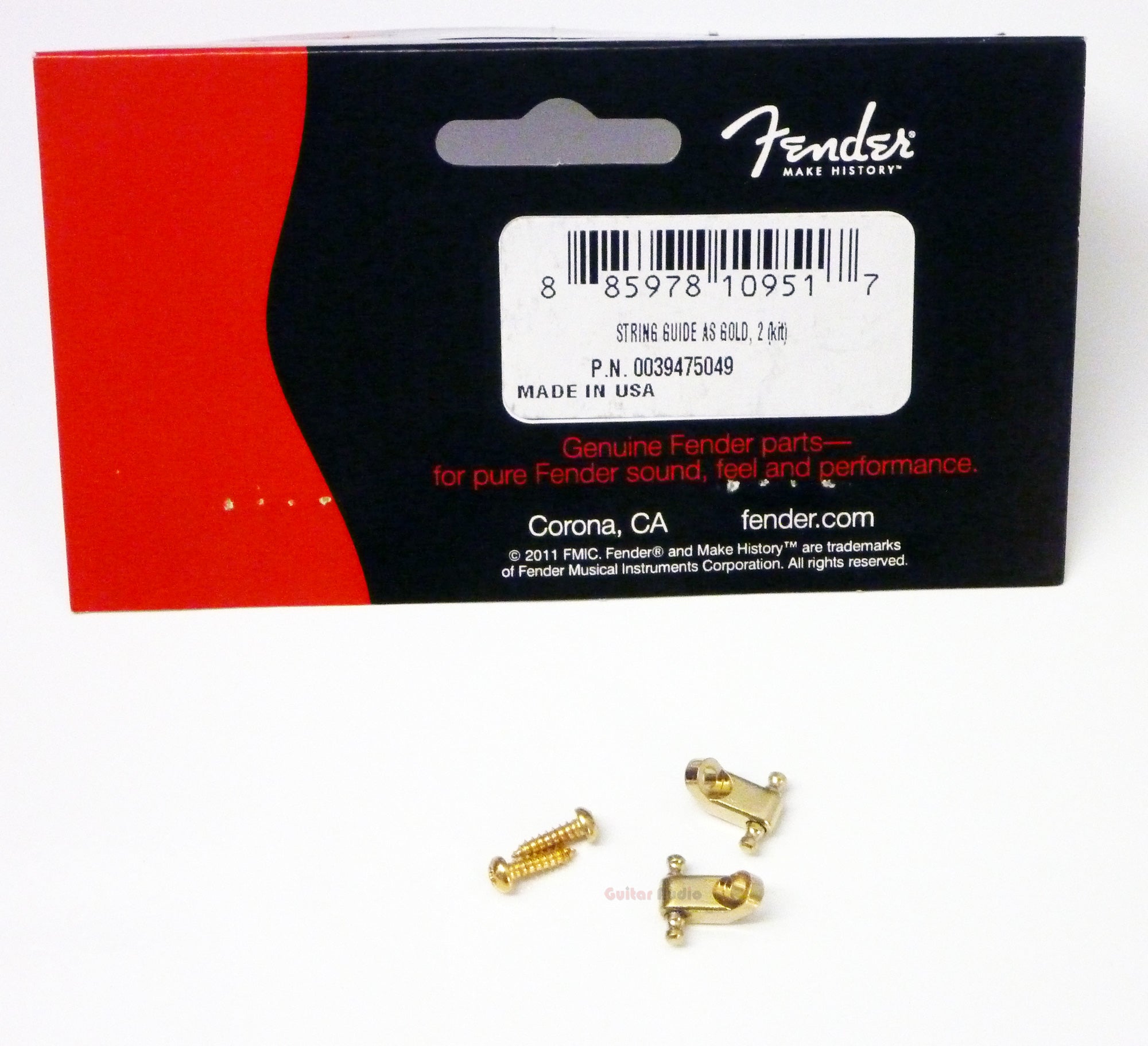 Genuine Fender American Standard Series Guitar GOLD String Guides - Pa