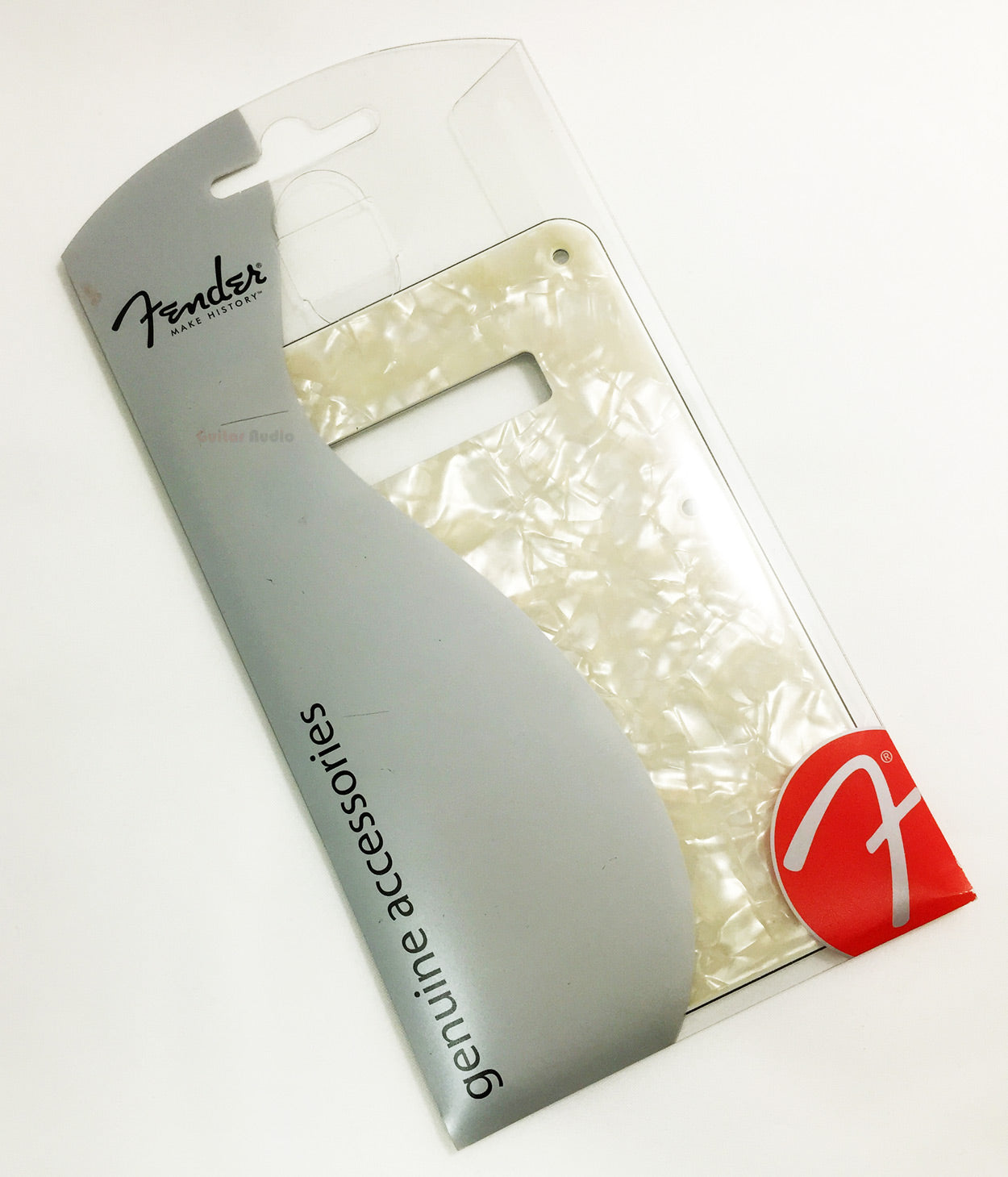 Genuine Fender Stratocaster/Strat Back Plate Tremolo Cover - AGED WHIT