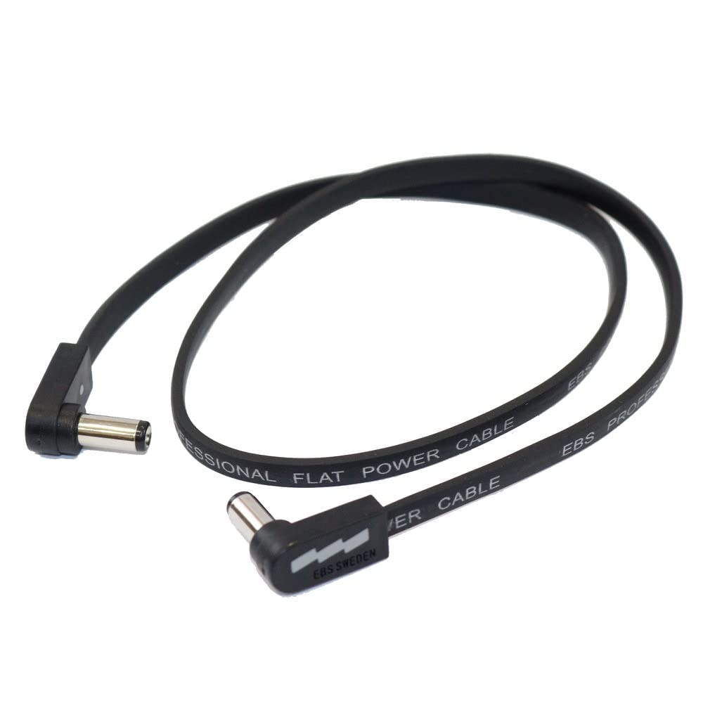 EBS DC1-48 90/90 Flat Power Cable, Angle-Angle, 48 Centimeters