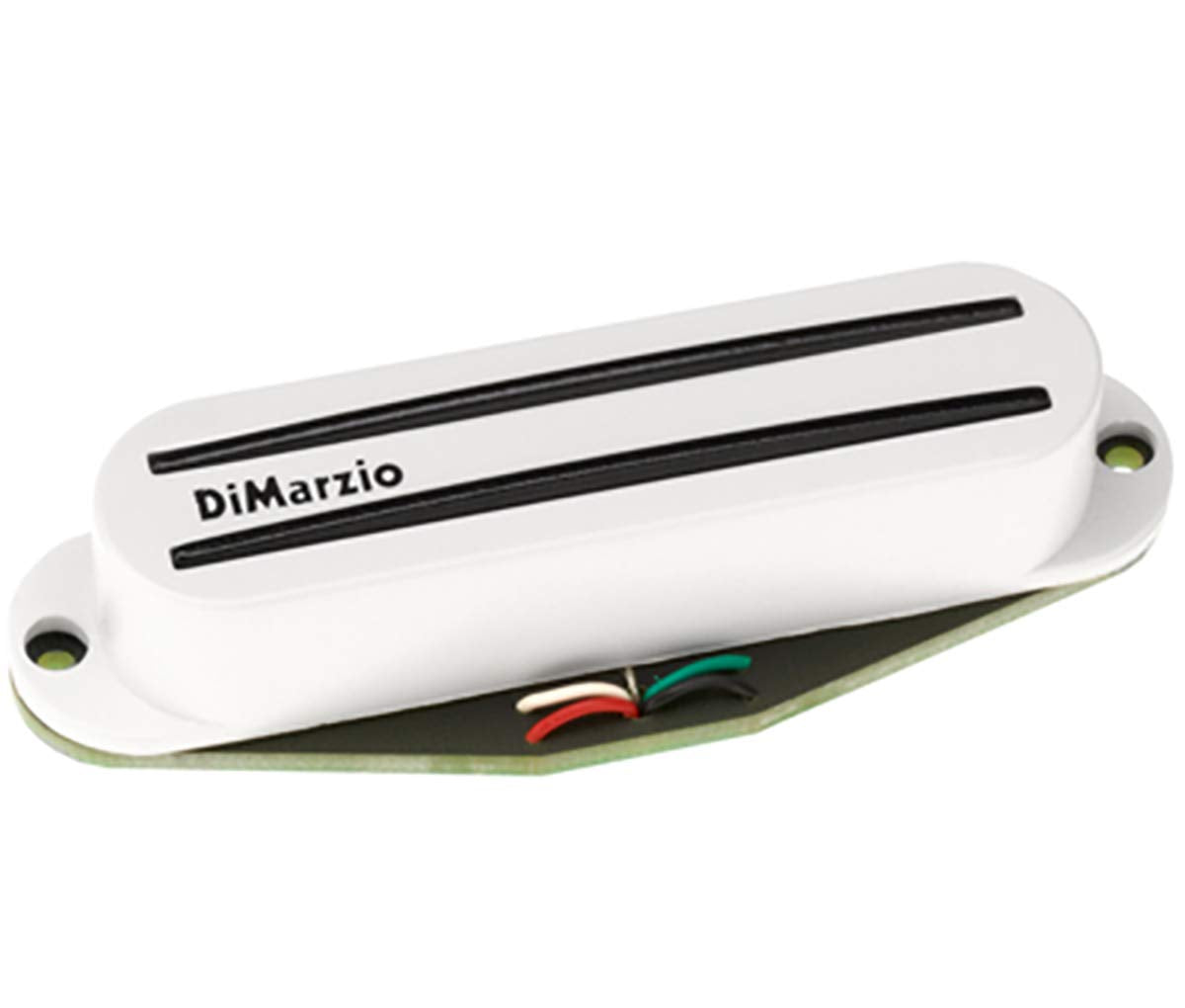 DiMarzio Super Distortion S Strat Humbucker Pickup w/ White Cover, DP2