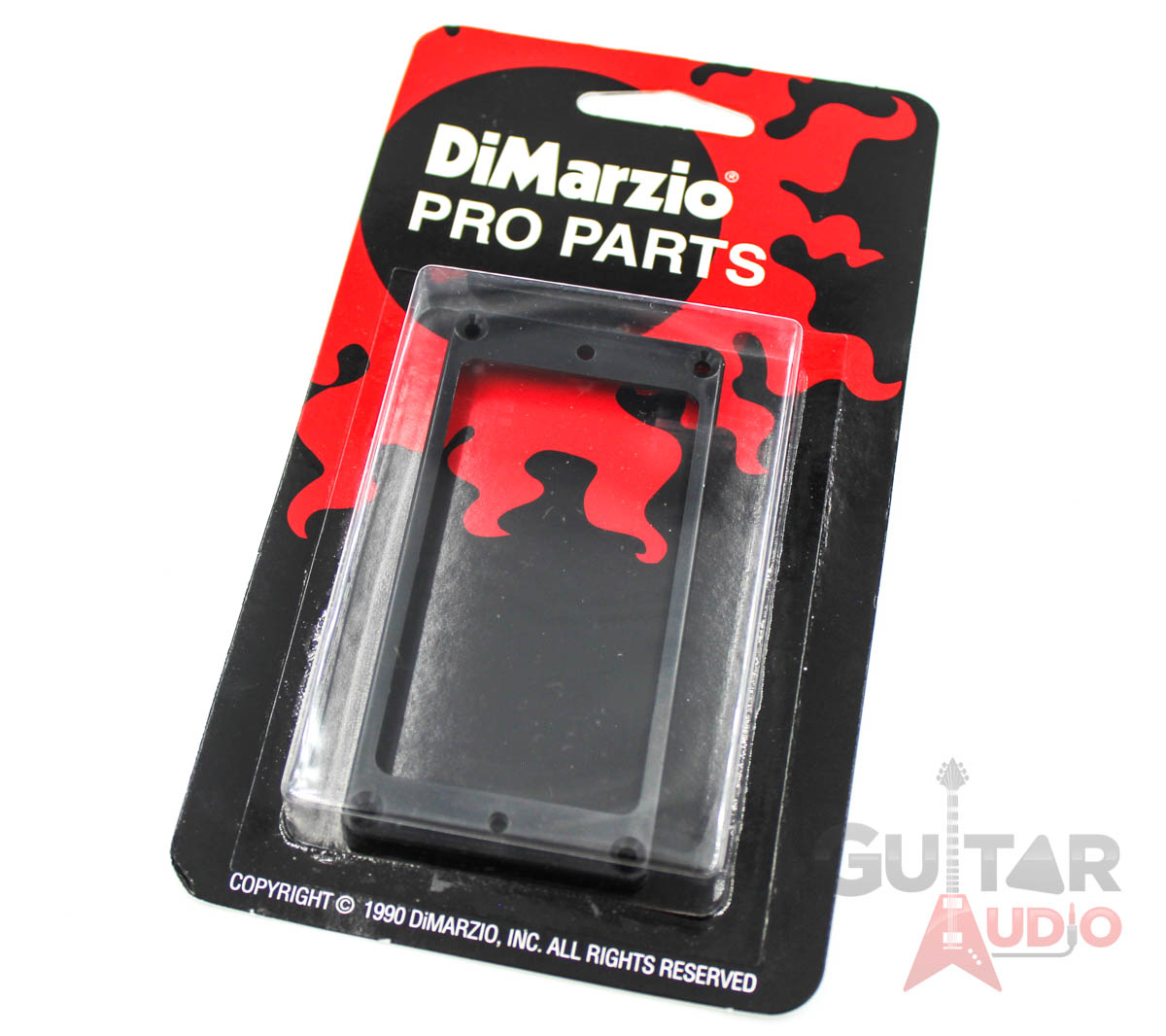 DiMarzio Humbucker NECK Pickup Slanted, Flat Bottom Mounting Ring - BL