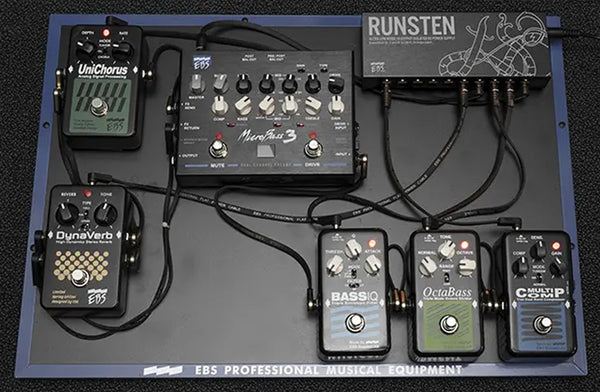 EBS RUNSTEN Professional Multi DC Pedlboard Pedal Effects Power Supply