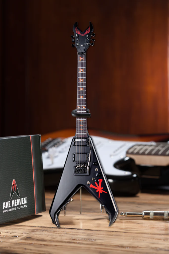 AXE HEAVEN Kerry King Dean USA V Limited Edition Custom Miniature Guit