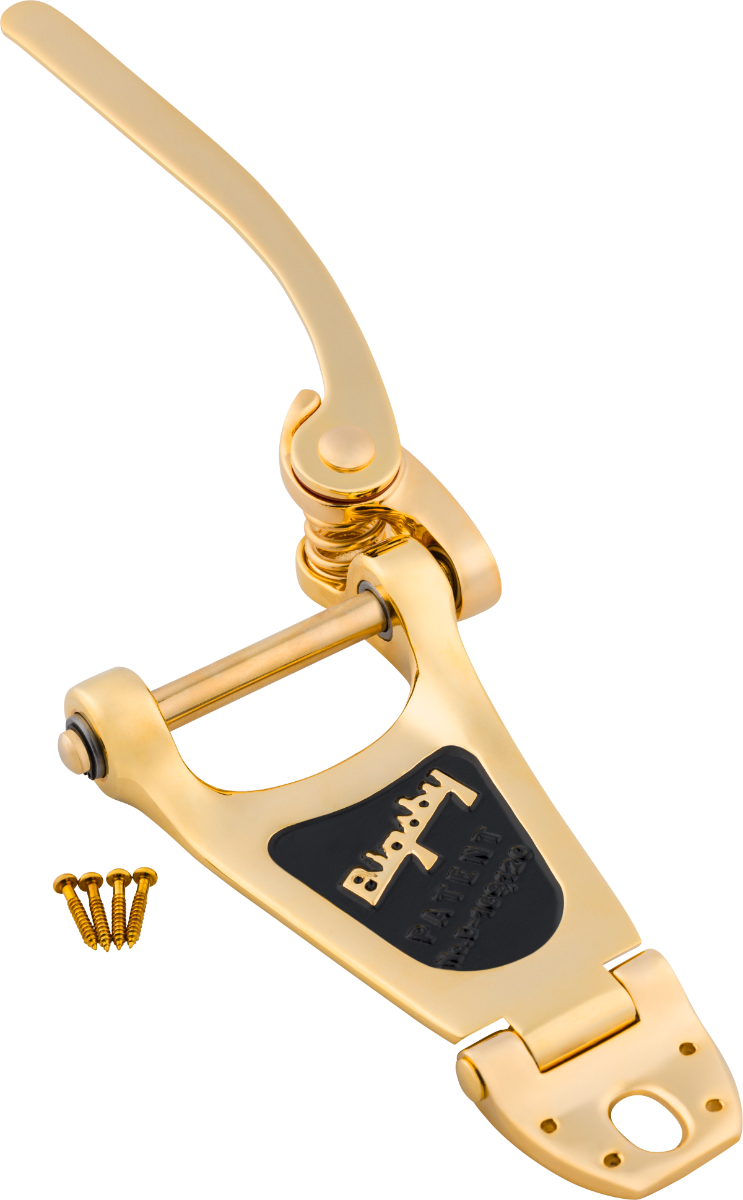 Bigsby B3 B3G Vibrato/Tremolo Tailpiece, GOLD, 180-0495-302