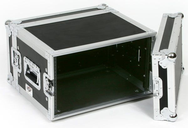 OSP 6-Space ATA 6U Shallow Effects Rack Road Tour Flight Case - RC6U-1